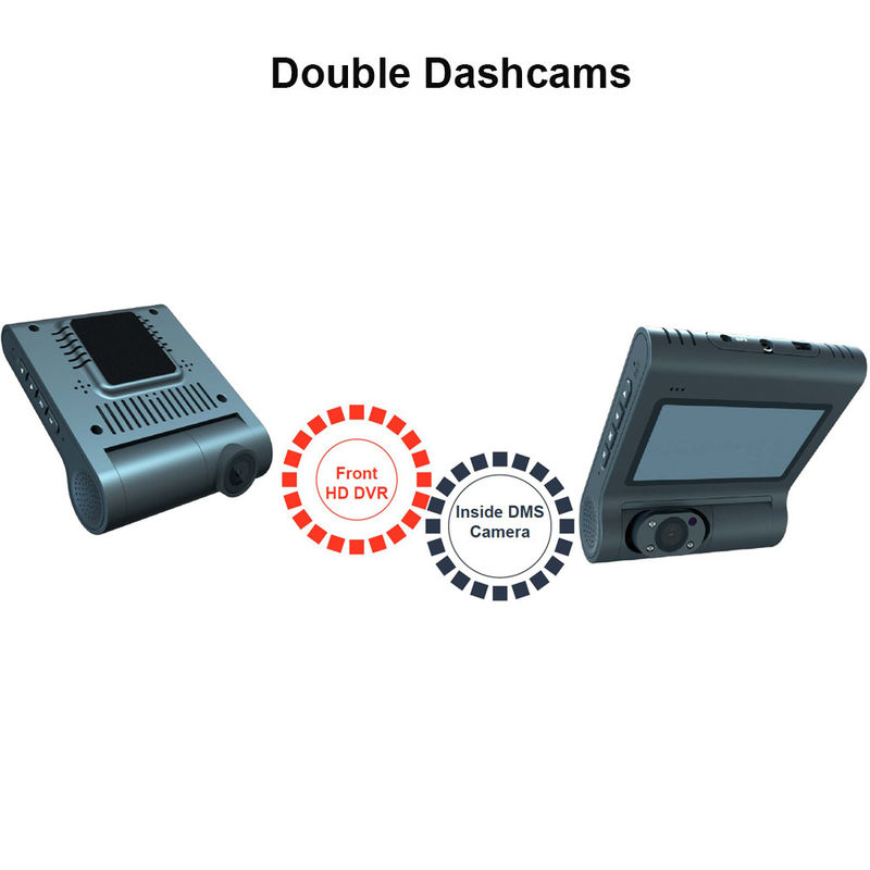 130° Vieww Angle Black Box Car Dash Cam Rear Collision Warning System