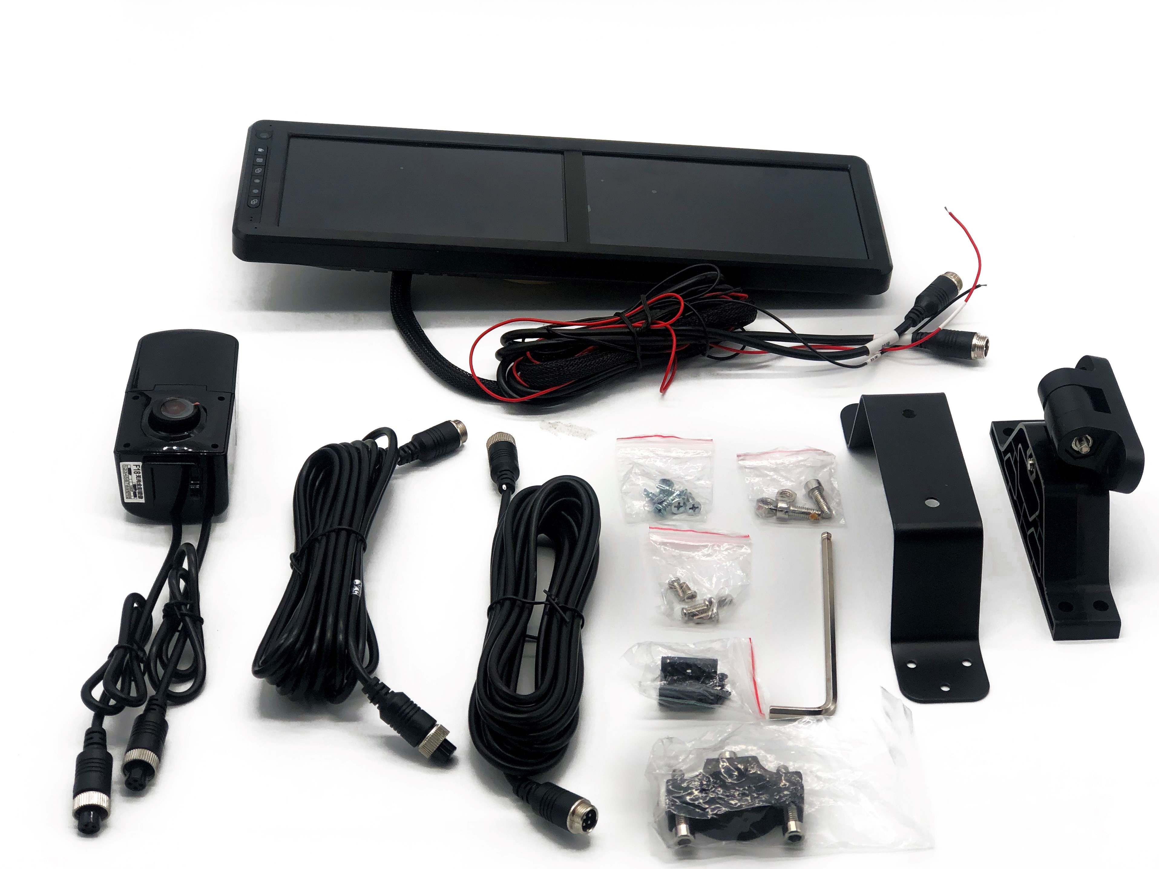 15.88 Inch Electronic Vehicle Rear View Mirrors 170 Degree Ultra Clear ...