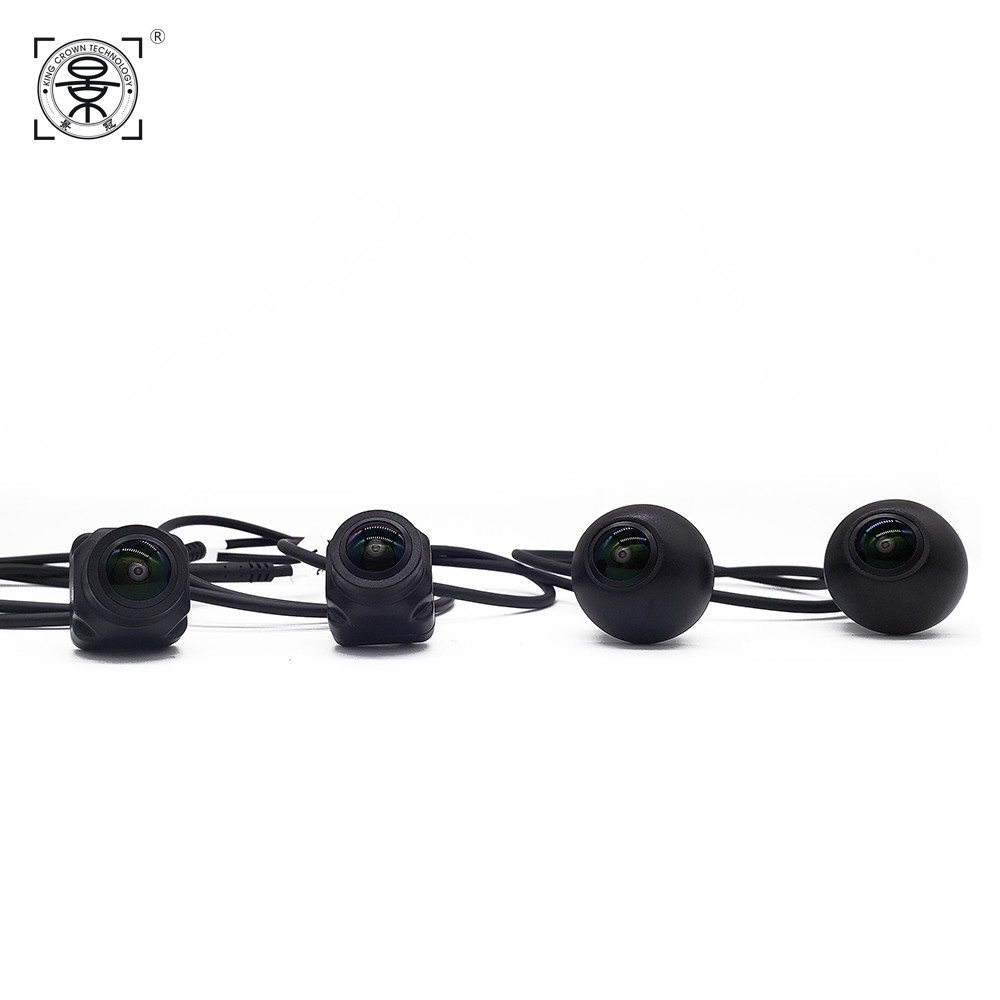 3D Bird View Car Camera 9V To 24V 360 Degree All Round Monitoring